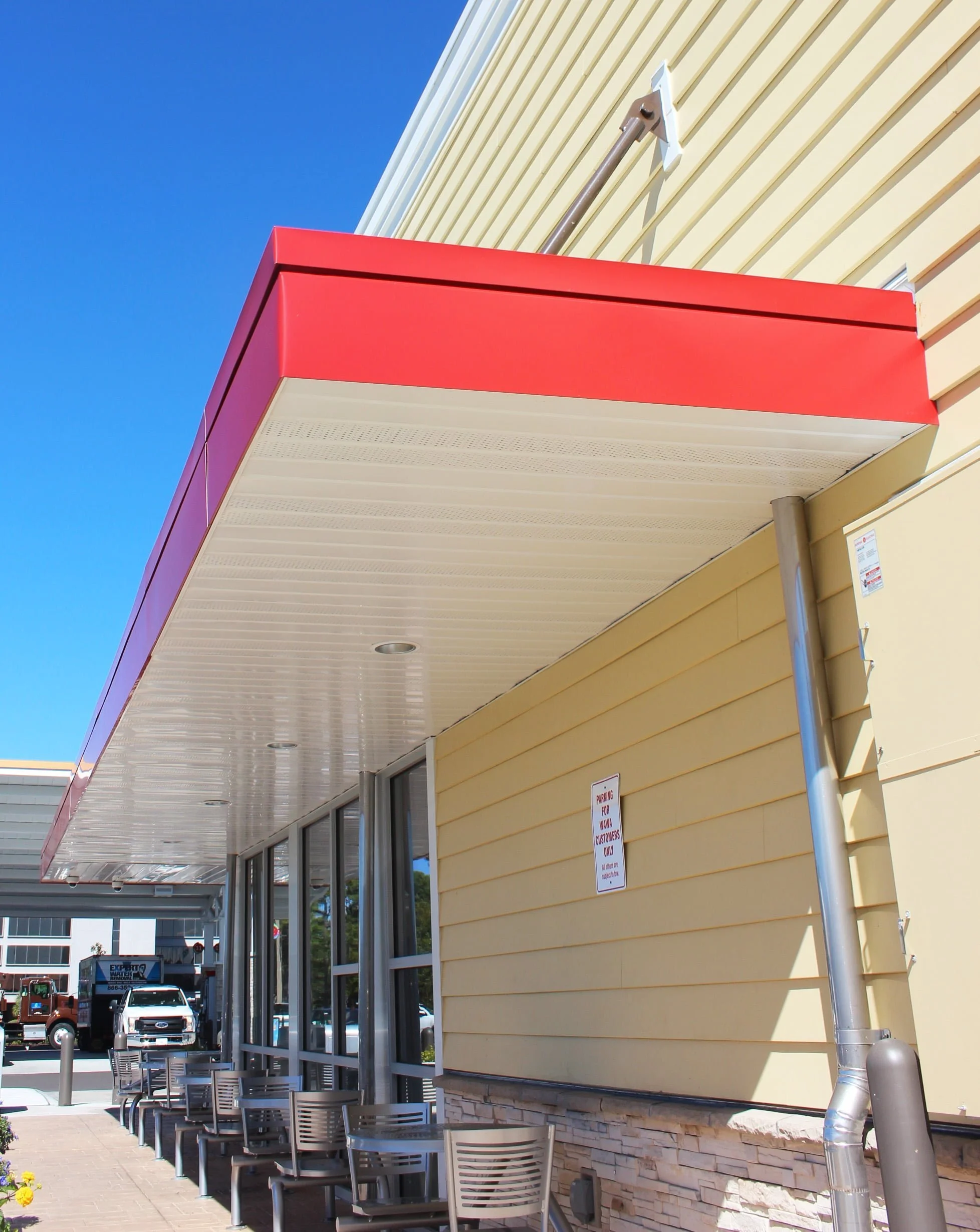 Internal Drain Canopy - FenWall