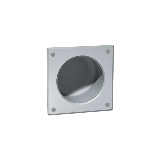 Security Toilet Paper Holder - Square - Stainless Steel - FenWall