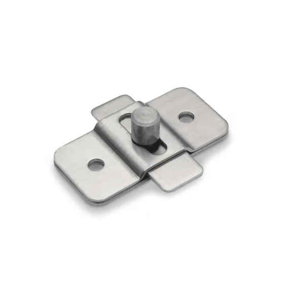 Latch Slide - Surface Mounted - Satin Stainless Steel - FenWall
