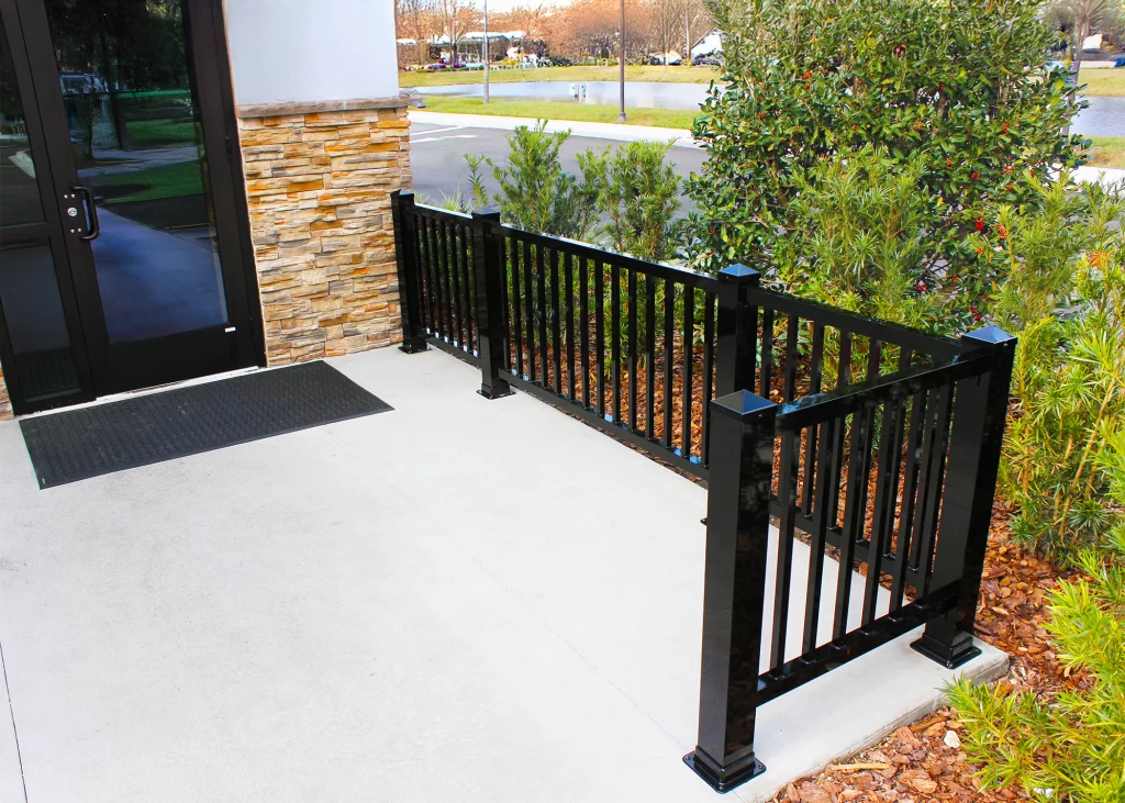 Concrete Patio Railings